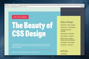 The Typekit Blog | Typekit’s first CSS Zen Garden theme: Screen Filler
