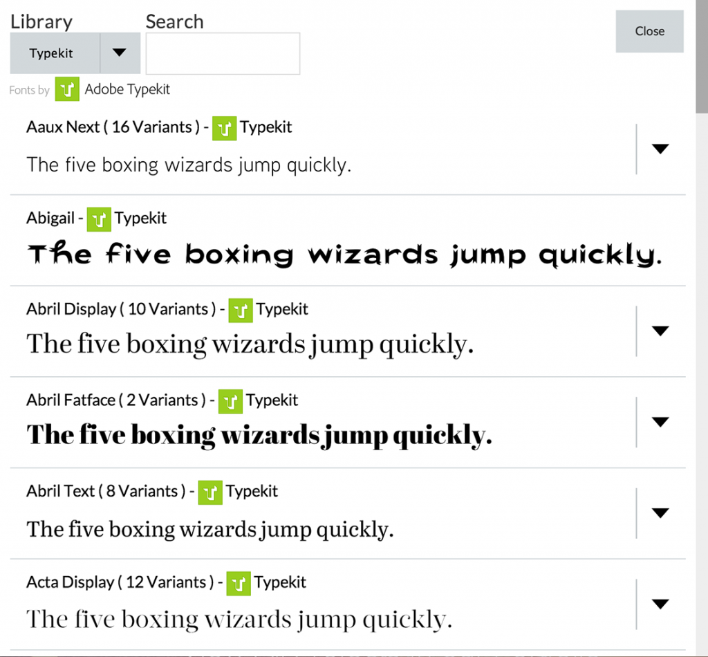 The Typekit Blog | ContentActivator partners with Typekit