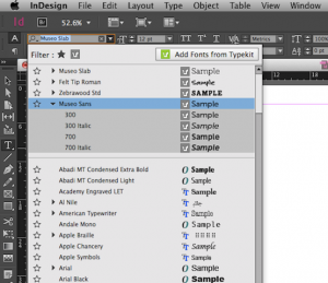 The Typekit Blog | InDesign & Illustrator bring Typekit fonts even ...