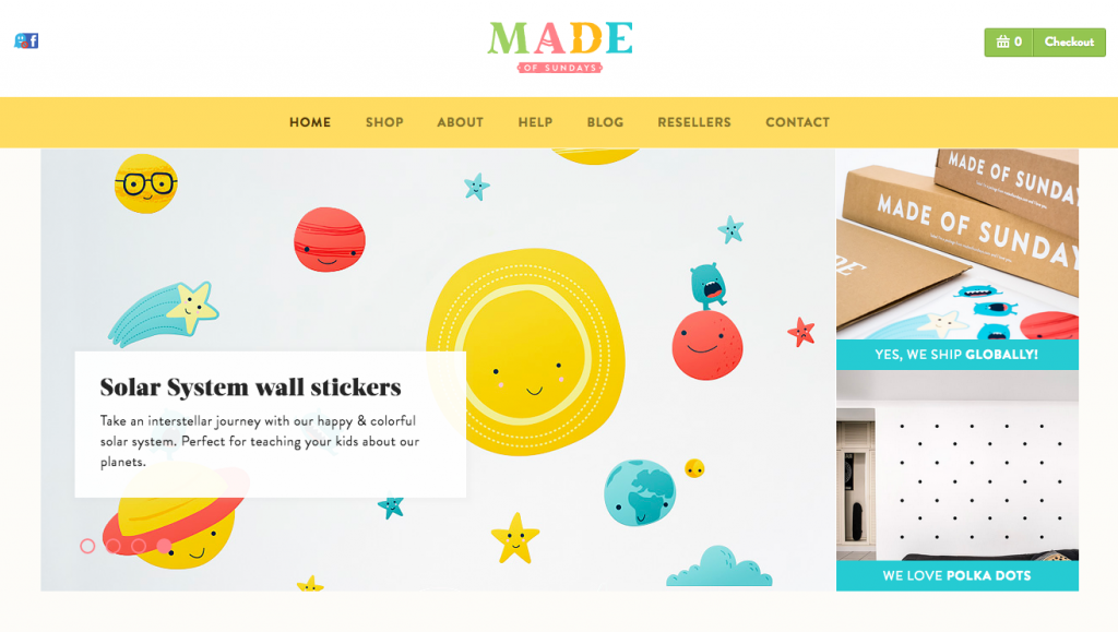 The Typekit Blog | Sites We Like: Zanui, Made of Sundays, & Lumio