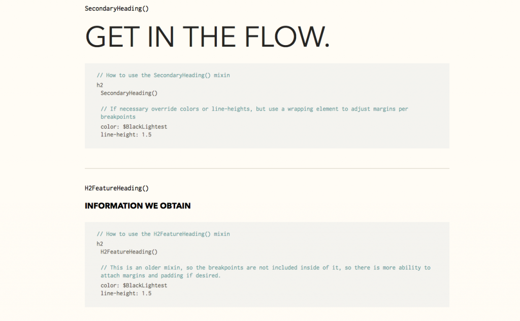 The Typekit Blog | Creating a type style guide