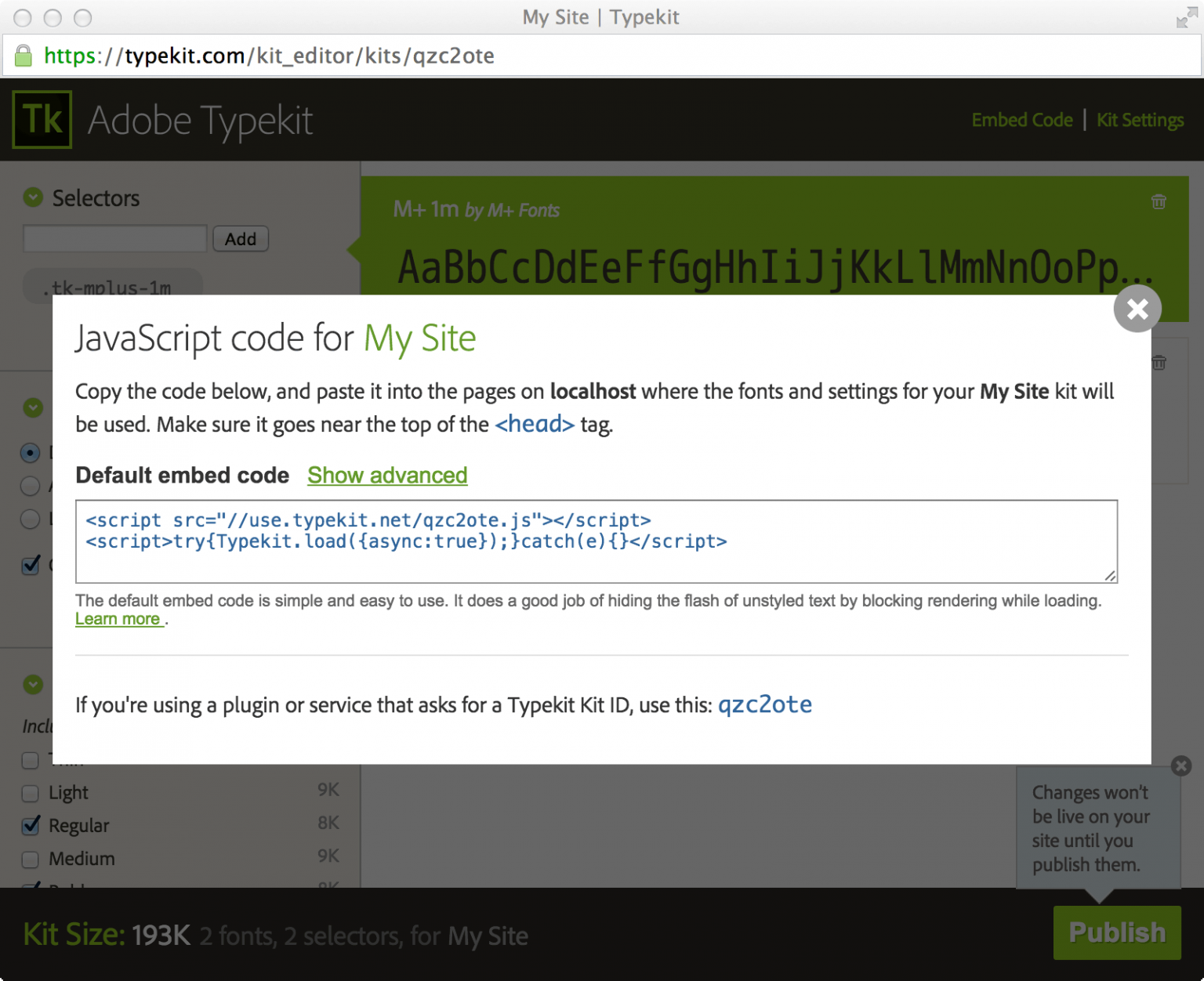 The Typekit Blog New Embed Code For Asynchronous Font Loading