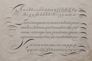 The Typekit Blog | A History: English round hand and ‘The Universal Penman’