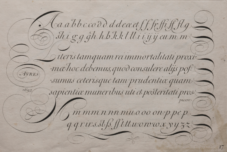 The Typekit Blog | A History: English round hand and ‘The Universal Penman’