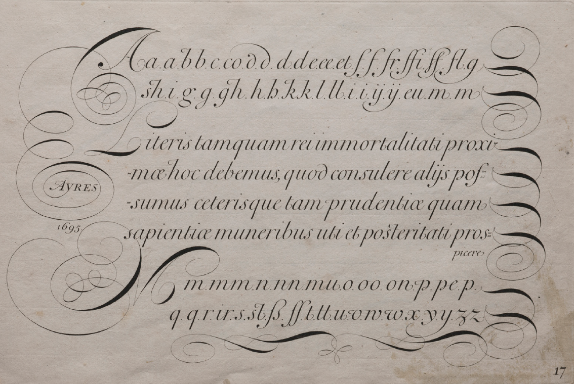 The Typekit Blog | A History: English round hand and ‘The Universal Penman’