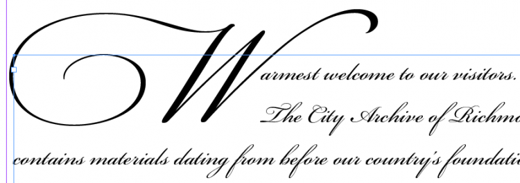 The Typekit Blog | Using Bickham Script