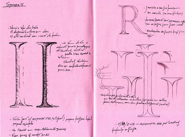 The Typekit Blog | Designing Trajan Color Concept